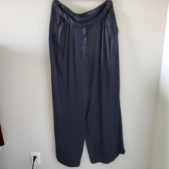 rag & bone | Pants & Jumpsuits | Rag Bone Racine Satin High Waist Wide ...